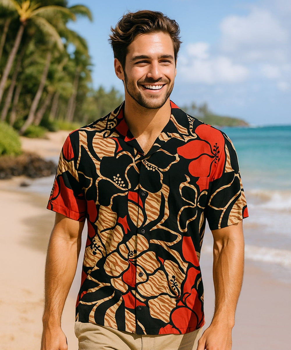 Rayon Men's Alakai Aloha Shirt | Aloha Shirts Club – Aloha Shirts Club